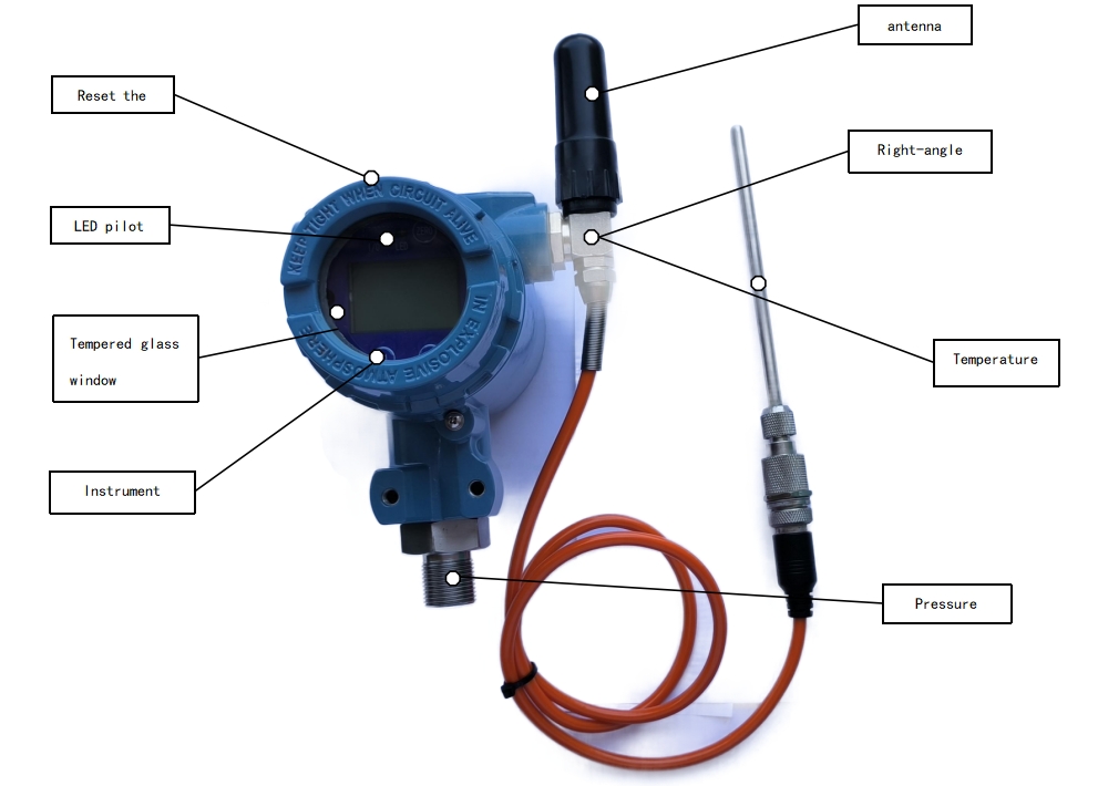 Wireless digital pressure and temperature integrated transmitter# ...